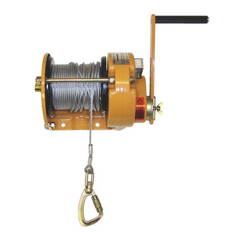Winch Swl 136Kg 50M Steel Cable - Hunt Office Ireland