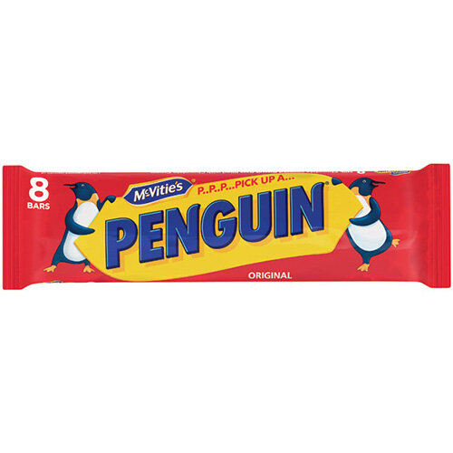 McVities Penguin Milk Chocolate Biscuit Pack of 8 30273 - Hunt Office ...