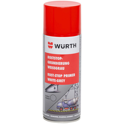 Wurth Rust Stop Primer - PRIM-ROSTSTOP-WHITE-GREY-FAST-400ML Ref ...