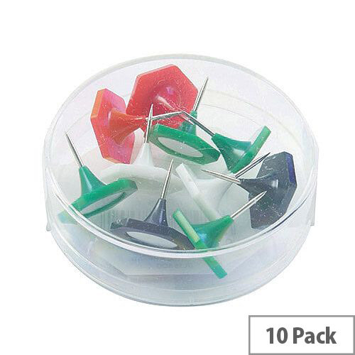 Indicator Pin Large Assorted Pk 10 20891 - Hunt Office Ireland