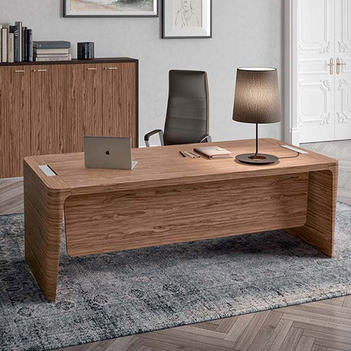X10 Meeting Table Og Elm Rectangular Top And Elm Panel Legs HuntOffice ...