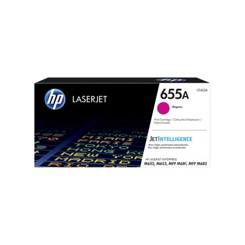 HP 655A - Magenta - original - LaserJet - toner cartridge (CF453A ...