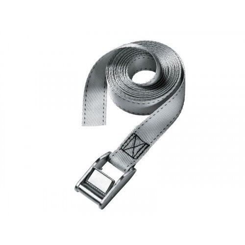 Lashing Strap with Metal Buckle, Grey 2.5m 150kg (Pack 2) - Hunt Office ...
