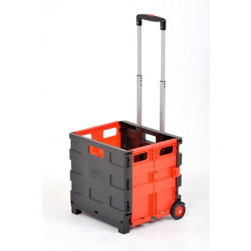 Folding box trolleys - 25kg capacity - Hunt Office Ireland
