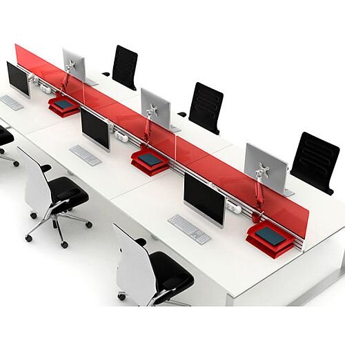 PODIUM Desktop Screens - Hunt Office Ireland