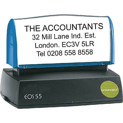 Q-Connect Voucher for Pre-Inked Stamp 57x20mm - Hunt Office Ireland