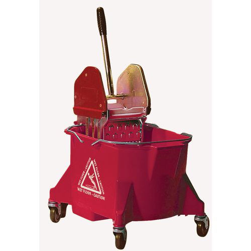 Colour Coded Mop Wringer Heavy Duty Red - Hunt Office Ireland