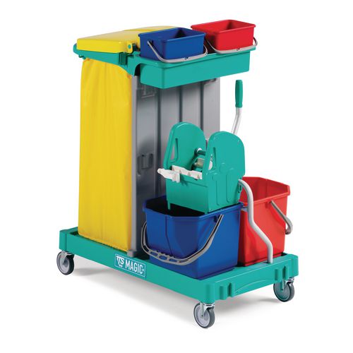 Magic Line 120 Basic Cleaning Trolley - Hunt Office Ireland