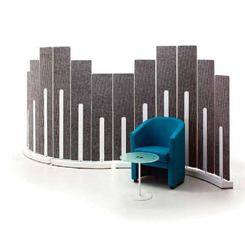 TURBINE Vertical Formed Felt Screens - Hunt Office Ireland