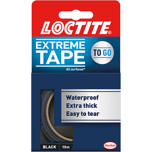 Loctite Extreme Tape 10M Black Ref 2505718 - Hunt Office Ireland