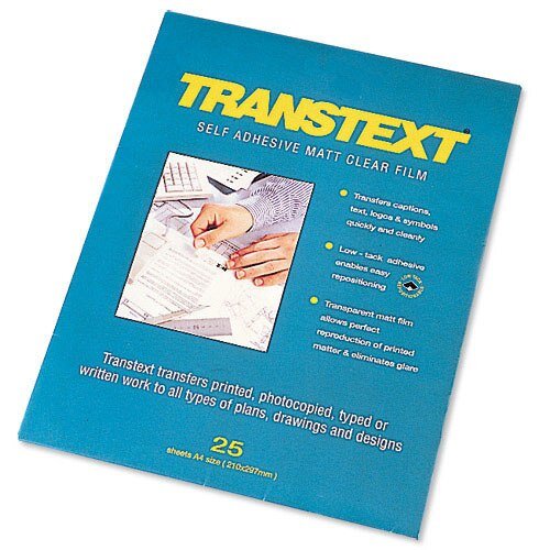 Transtext Film A4 210mmx297mm Pk 25 UG6904 - Hunt Office Ireland