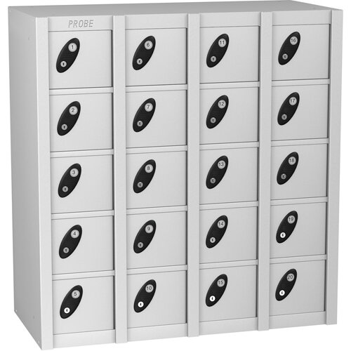 Probe MiniBox 20 Multi Door Low Block Stackable Lockers Cam Lock ...