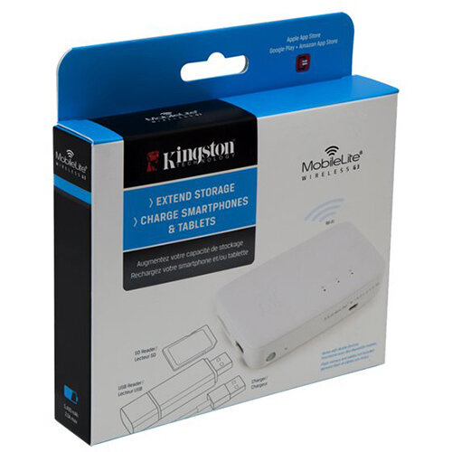 Kingston MobileLite Wireless G3 - network media streaming adapter ...