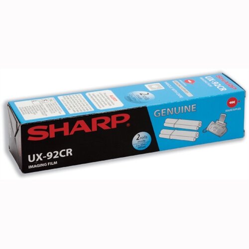 Sharp Ribbons Thermal Black for UXP400 UX9CR UX92CR Pack 2 - Hunt ...
