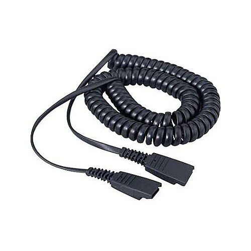 JABRA GN 8730-009 Audio Cable 2 x Quick Disconnect Male Audio Extension ...