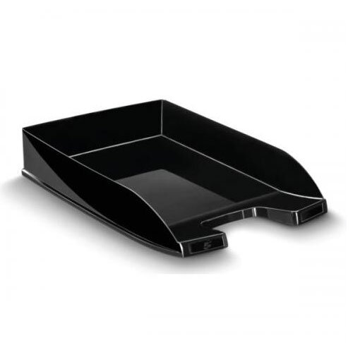 Stackable Letter Tray Black 5 Star - Hunt Office Ireland