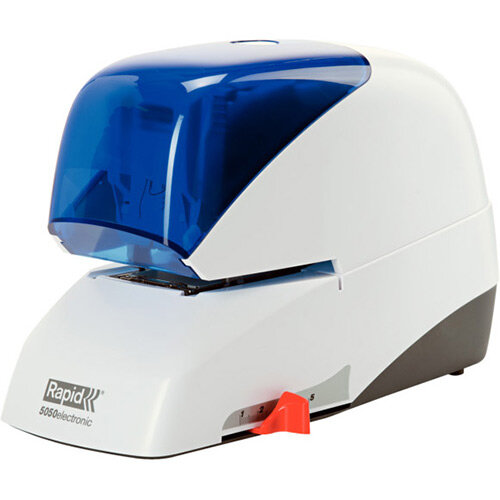Rapid Supreme Electric Stapler R5050e Blue - Hunt Office Ireland