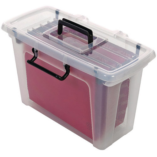 Strata Smart File Box with 5 Files HW697 - Hunt Office Ireland
