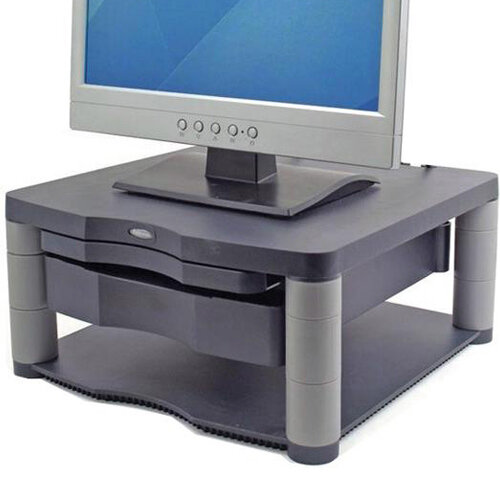 Fellowes Monitor Riser for 21in Capacity 36kg Graphite - Hunt Office ...