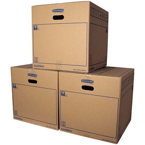 Bankers Box SmoothMove Standard Moving Box WxHxD 446 x 446 x 446mm Pack ...