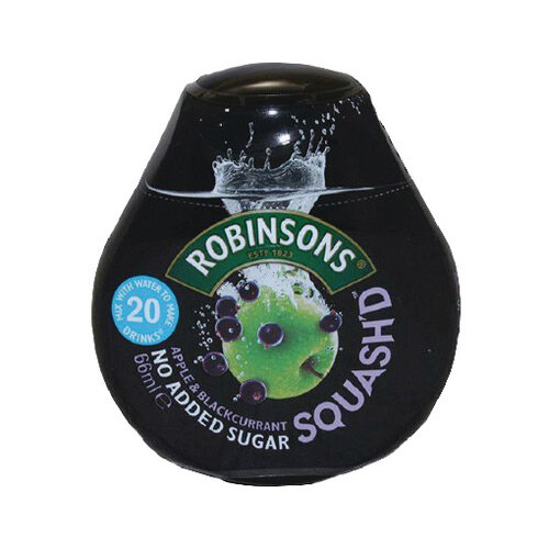 Robinsons Squashd Apple and Blackcurrant Dilute Squash Drink 66ml (Pack ...
