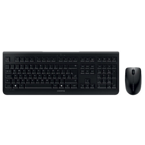 CHERRY DW 3000 Wireless Keyboard/Mouse Set Black JD-0710GB-2 - Hunt ...