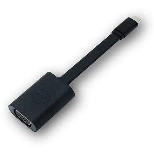 Dell Video Adapter 1 x Type C Male USB 1 x HD-15 Female VGA Black ...