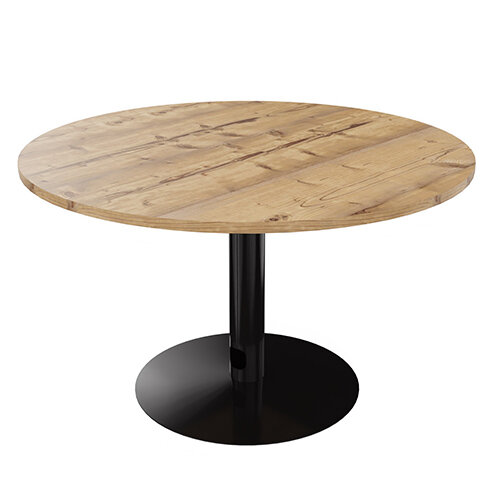 Ensemble Round Table - Trumpet Leg Seats 3-4 People 1200mm Diameter ...