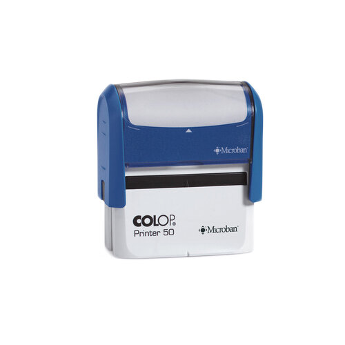 Colop Microban Self-Inking Stamp P50 67x29mm - Hunt Office Ireland