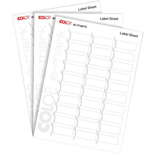 COLOP e-mark Label Sheets Pack of 300 153559 - Hunt Office Ireland