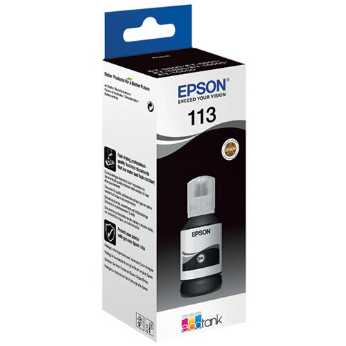 Epson 113 Ecotank Black Ink Bottle C13T06B140 - Hunt Office Ireland