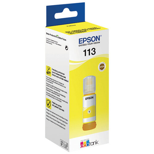 Epson 113 Ecotank Yellow Ink Bottle C13T06B440 - Hunt Office Ireland