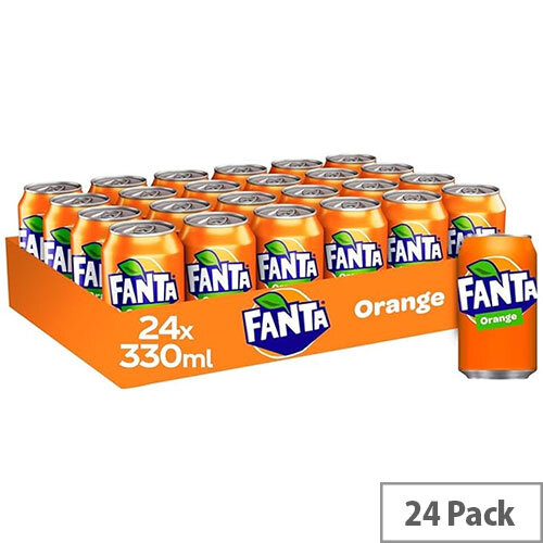 Fanta 330ml Orange Soft Drink Pack of 24 Cans - Hunt Office Ireland