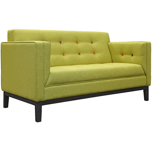 Frovi JIG 2 Seater Sofa With Black Oak Frame H830xW1520xD760mm 430mm ...