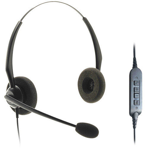 JPL JACPLUS Binaural HeadSet USB JACPLUSUSBBIN - Hunt Office Ireland