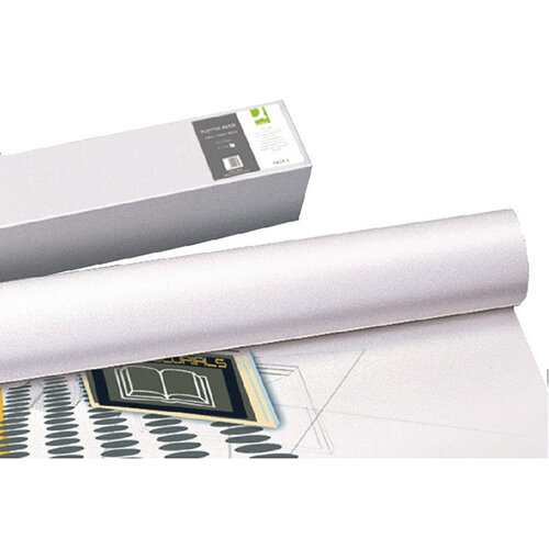 Q-Connect White Plotter Paper 610mm x 50m 80gsm (4 Pack) - Hunt Office ...