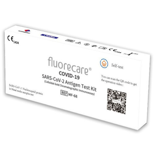 SARS-CoV-2 Antigen Rapid Nasal Covid Test Kit Single Kit MF-68 - Hunt ...