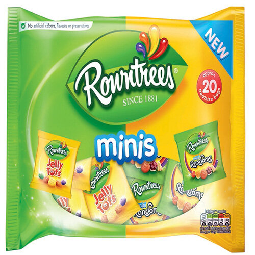 Rowntree's Minis Jelly Tots and Randoms Multipack 300g 12283296 - Hunt ...