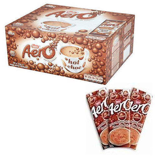Nestle Aero Hot Drinking Chocolate Powder Sachets 24g Pack 40 12203209 ...