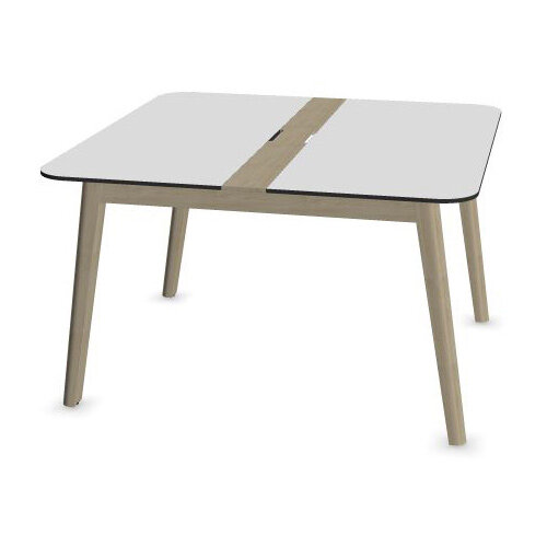 Narbutas Nova Wood Meeting Table Seats 4 People 1200X1200X740mm With ...