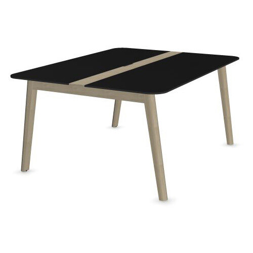 Narbutas Nova Wood Meeting Table Seats 6 People 1600X1200X740mm With ...