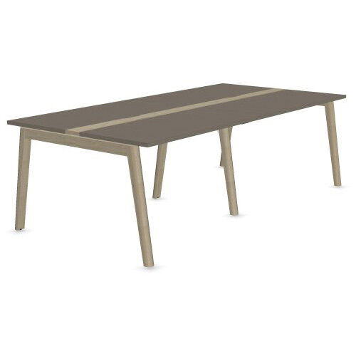 Narbutas Nova Wood Meeting Table Seats 8 People 2400X1200X740mm With ...