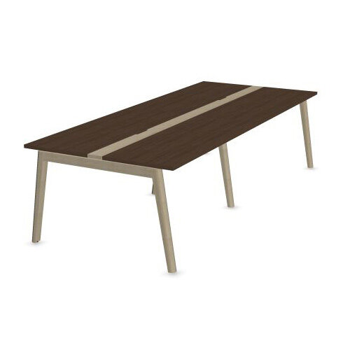 Narbutas Nova Wood Meeting Table Seats 10 People 2800X1200X740mm With ...