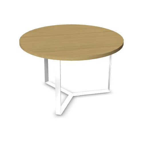 Narbutas Plana Round Conference Meeting Table Seats 3 People ...