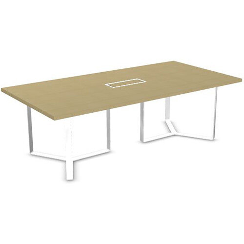 Narbutas Plana Conference Meeting Table Seat 8 People 2400X1200X750mm ...