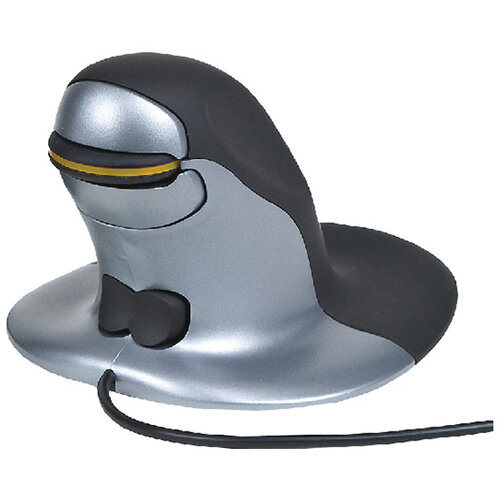 Penguin Ambidextrous Vertical Mouse Medium Wired 9820100 - Hunt Office ...