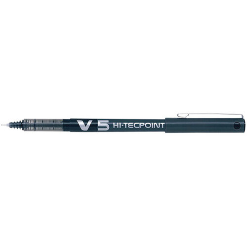 Pilot V5 Liquid Ink Rollerball Fine Value Pack Black Pack of 20 ...