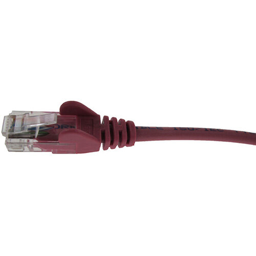 0.5m Pink RJ45 Patch Lead - Hunt Office Ireland