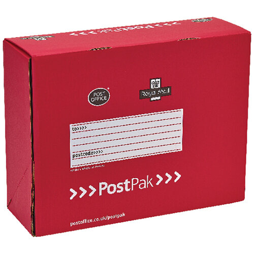 Postpak Mailing Box Large Parcel Box Pack of 15 9914826 - Hunt Office ...