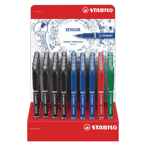 Stabilo Sensor Pen 45-piece Display Assorted Colours 189/45 - Hunt ...
